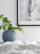 ball vase - 20cm, dusty blue – miljuu