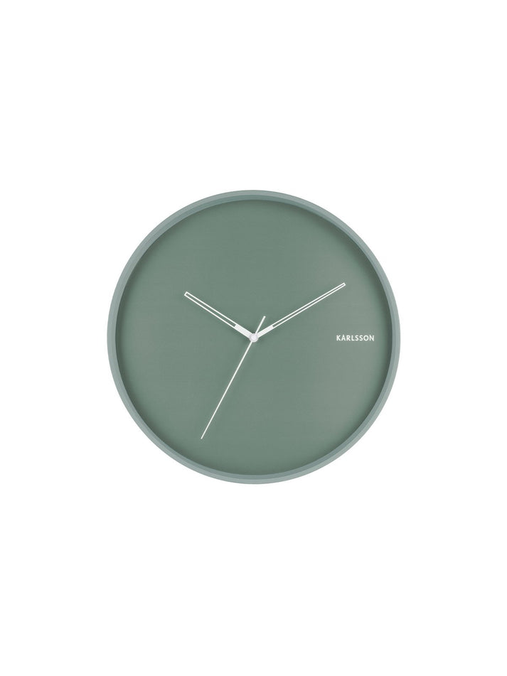 hue wall clock - green – miljuu